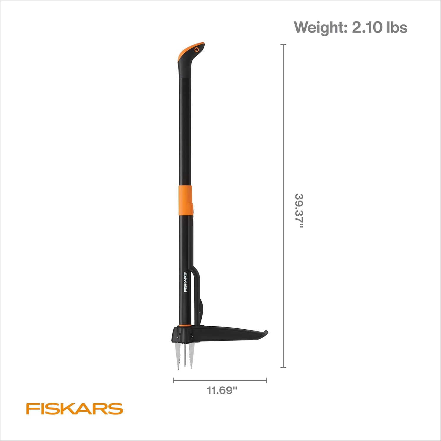 39" Long Ergonomic Hand Weeder with 4-Claw Design for Easy Removal ...