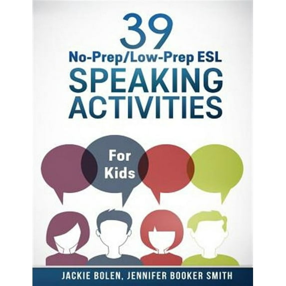 39 No-prep / Low-prep Esl Speaking Activities for Kids - Walmart.com
