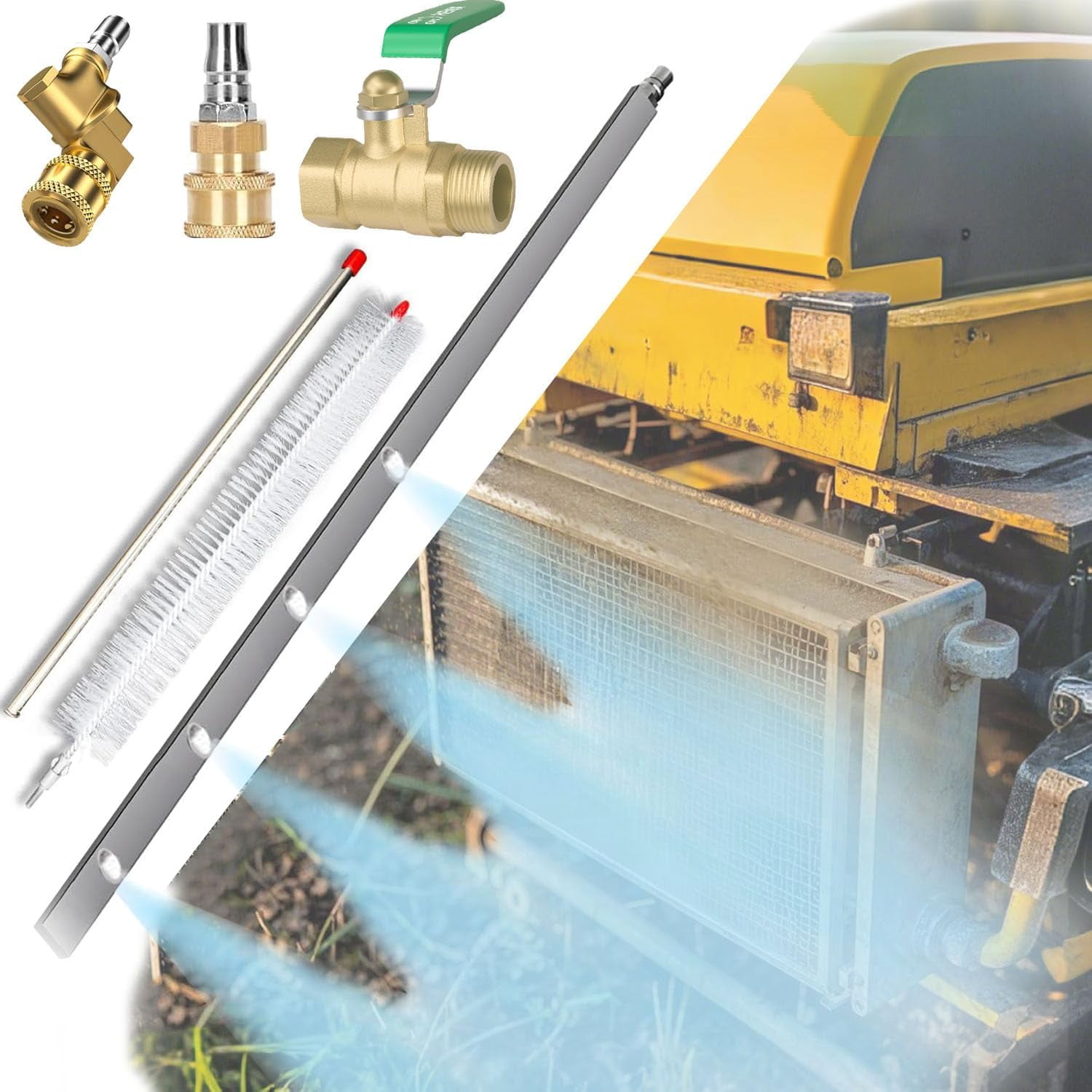 39'' Pressure Radiator Cleaning Wand, 4500 PSI Radiator Flush and ...