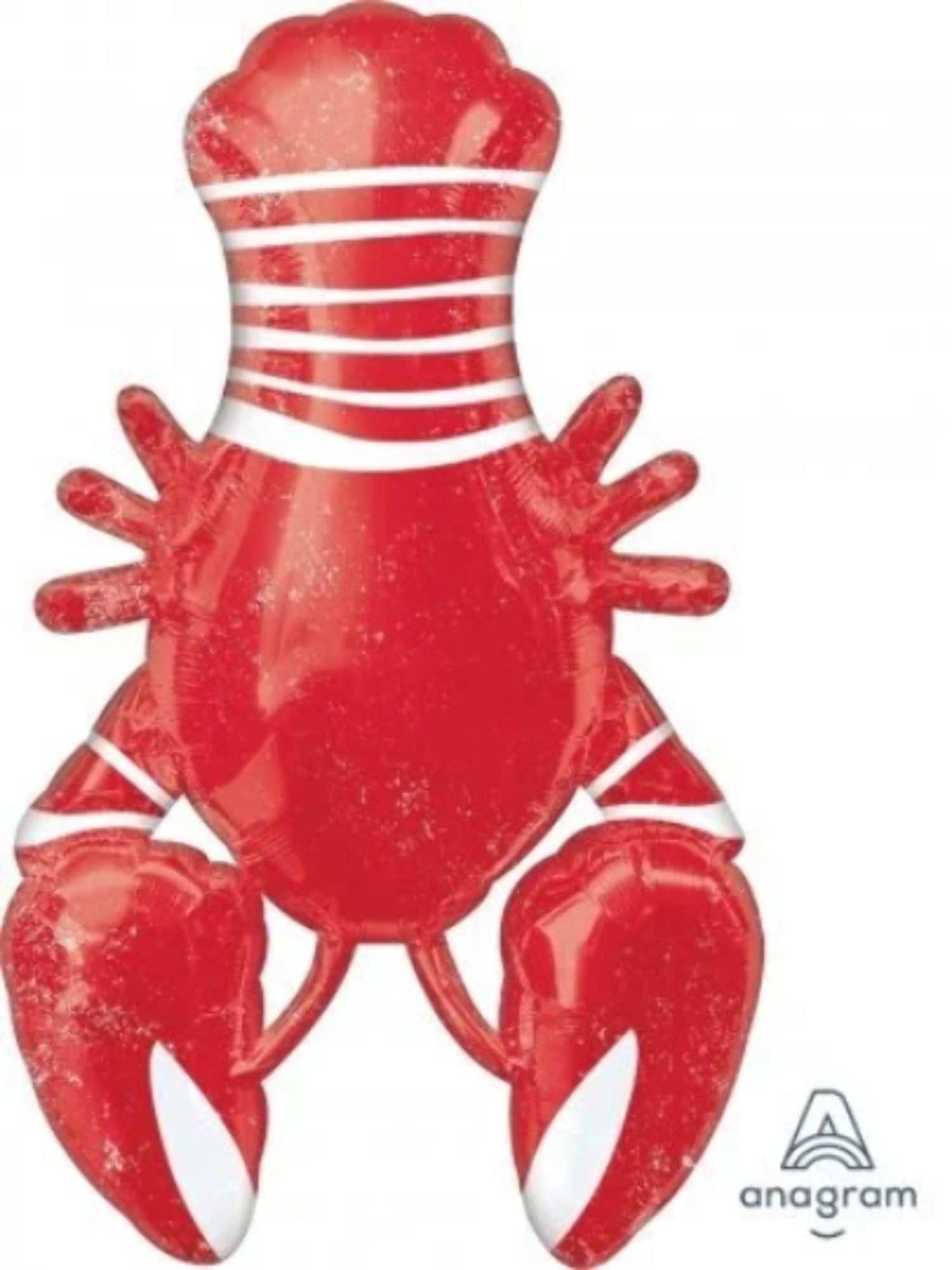 39" SEAFOOD FEST LOBSTER Balloon Large Shape Foil Mylar Balloon Party ...