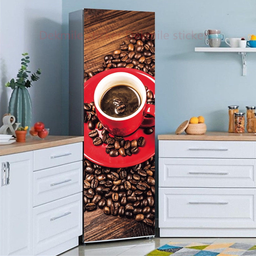 39 Styles For Choice Flowers Scenery Refrigerator Sticker Peel & Stick ...