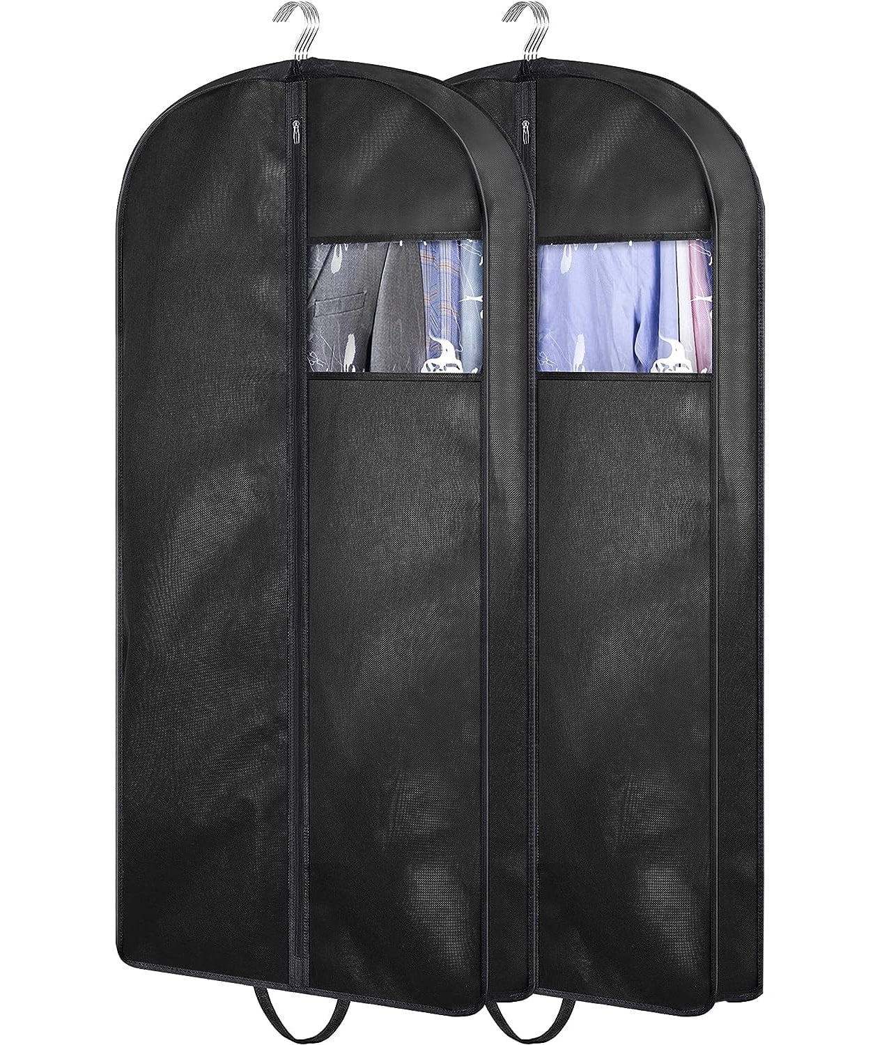 39" Suit Bags for Closet Storage and Travel, Garment Bags for Hanging ...