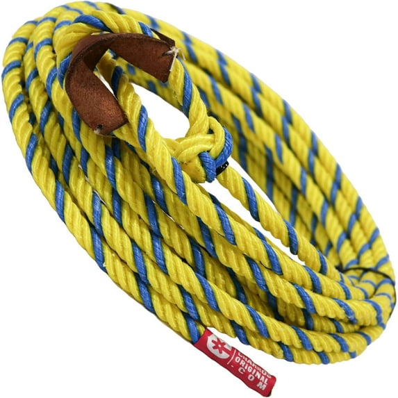 39 ft Yellow SOGA De Plastico Charro Trick Rope - Walmart.com