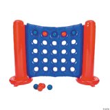 39" x 28 1/2" Inflatable Five-in-a-Row Game Set - 25 Pieces - Walmart.com