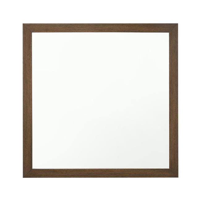 39 x 40 in. Miquell Mirror, Oak - Walmart.com