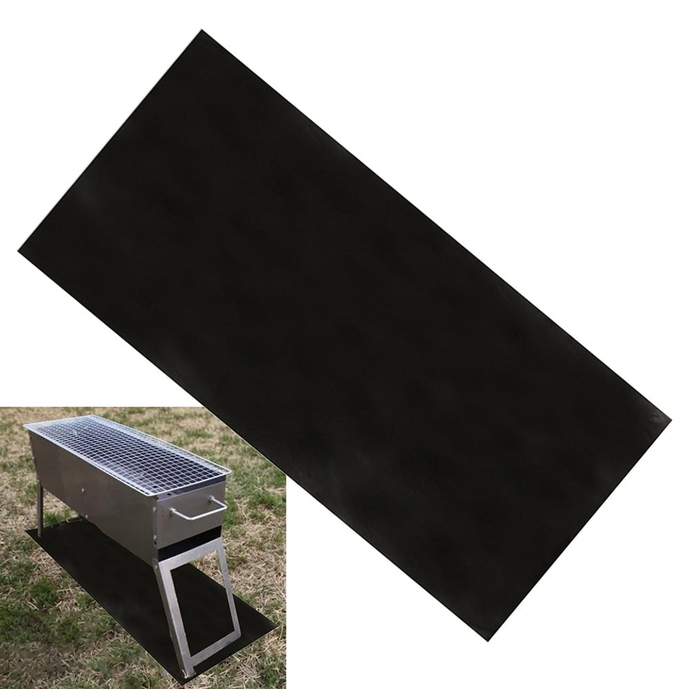 39 x 72 Inch Under Grill Mats for Outdoor Grill, Heavy Duty Fireproof ...