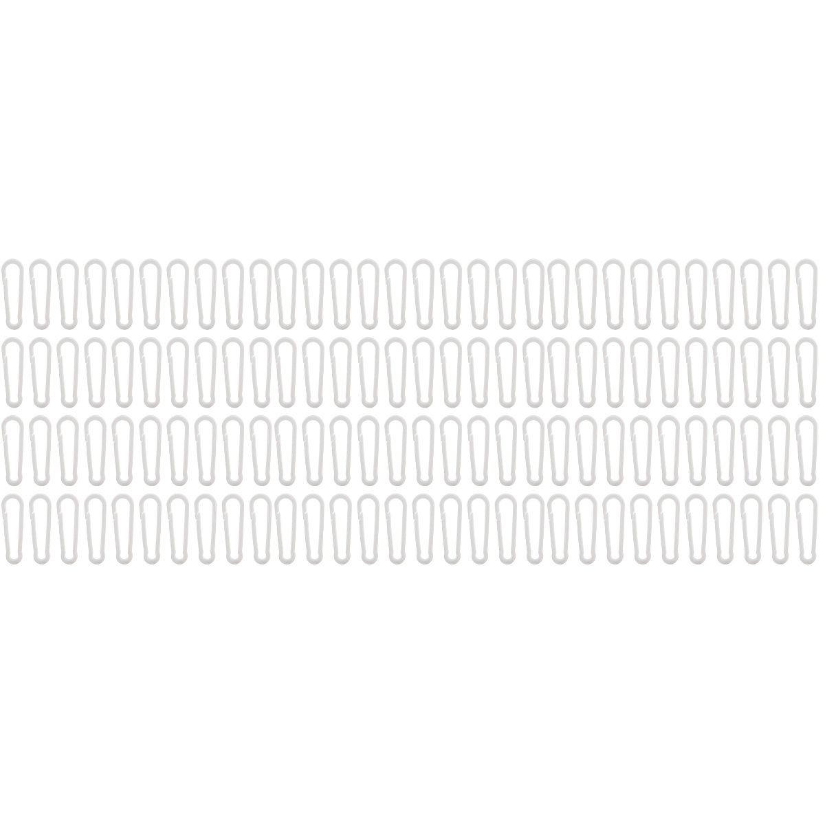 390 pcs DIY Plastic Hook Mask Hanging Hooks Adjustable Hoist Buckle ...