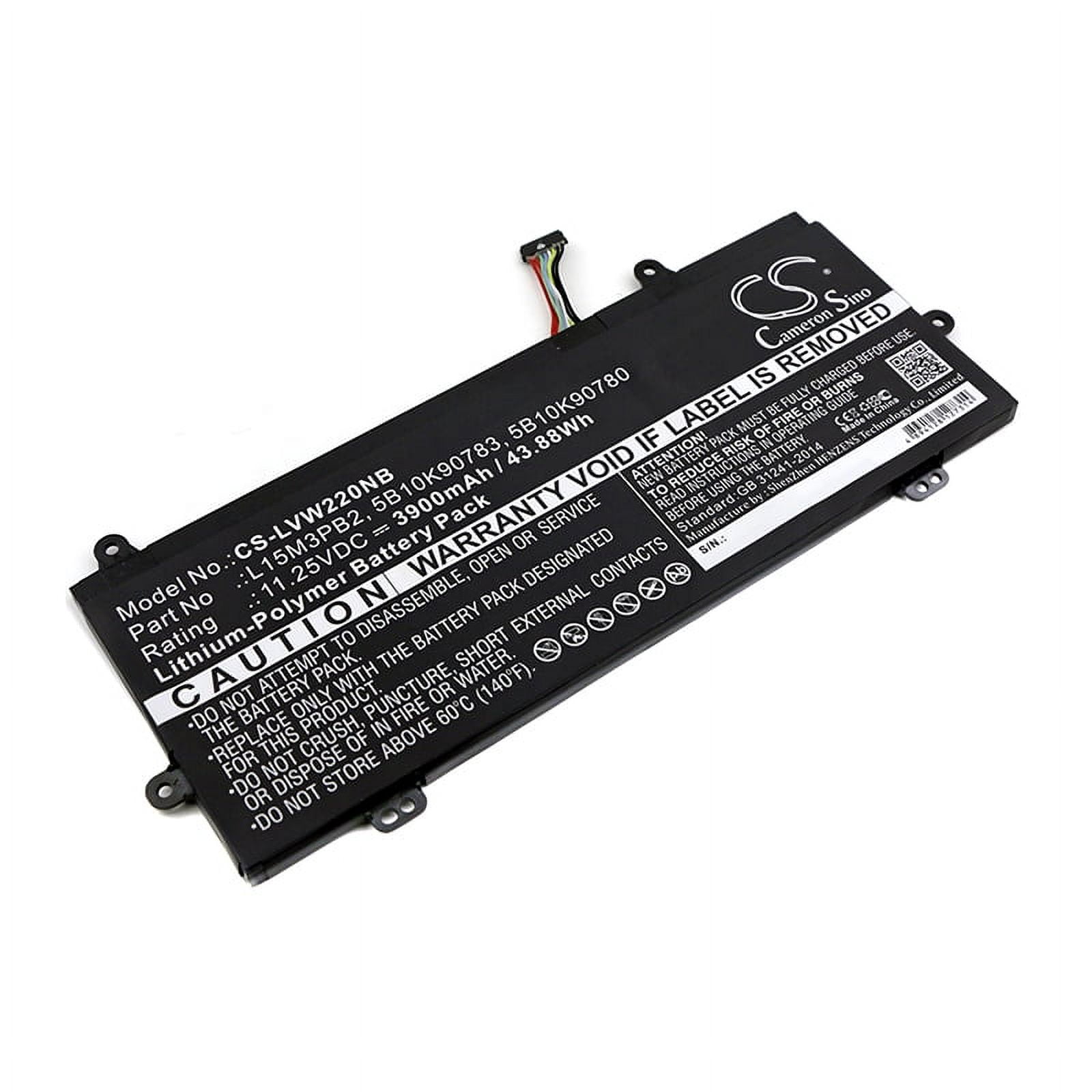 3900mAh 5B10K90780 L15M3PB2 5B10K90783 Battery for Lenovo 80SF0000US ...