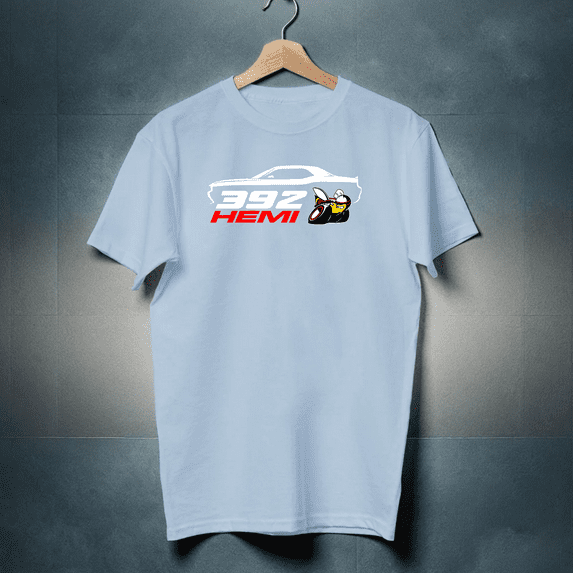 392 SCAT PACK ENGINE HEMI Crate Engine Mopar Men's T-Shirt American T ...