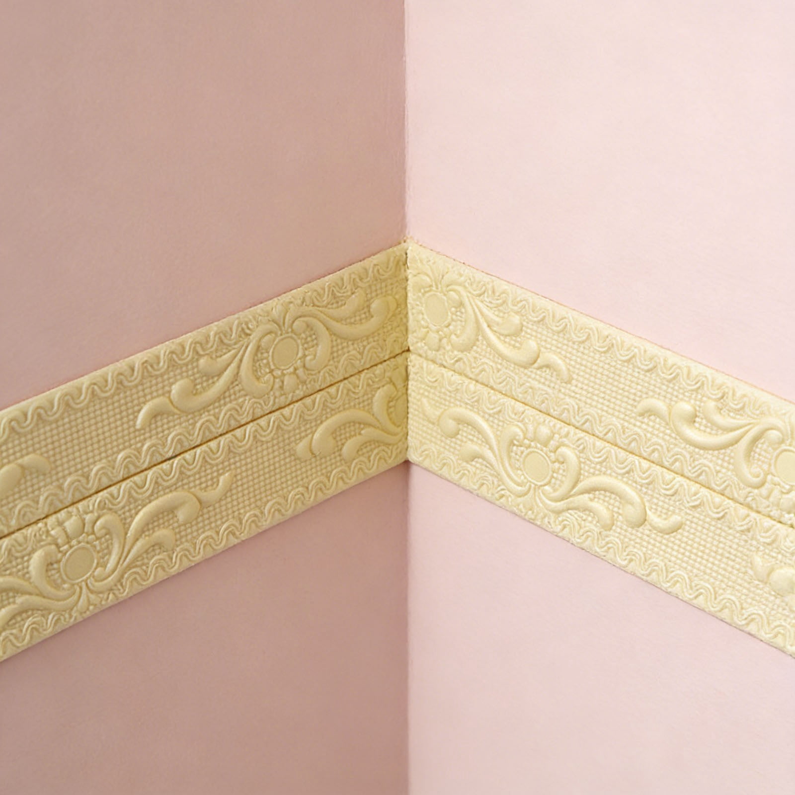 393.7" X 4.3" Self Adhesive Flexible Foam Molding Trim Wallpaper Border ...