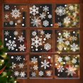 394 Pcs Snowflake Window Clings - Christmas Decorations Indoor, 12 ...