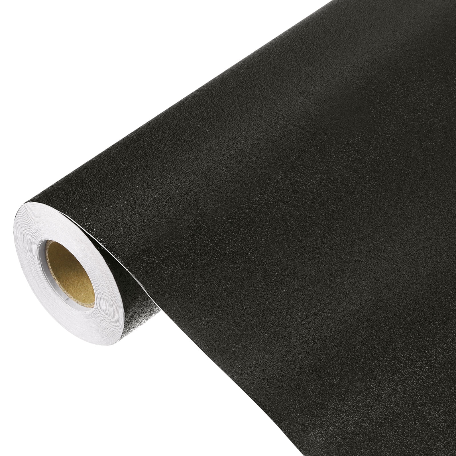 394"x23.6" Black Wallpaper, Peel and Stick Wallpaper, Black Contact ...