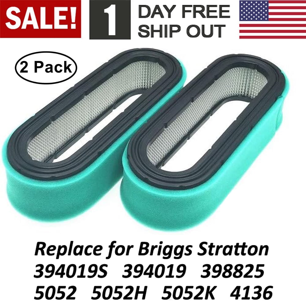 394019 5052K Air Filter Cartridge with 272490 Pre Filter Replace for Briggs Stratton 394019S ...