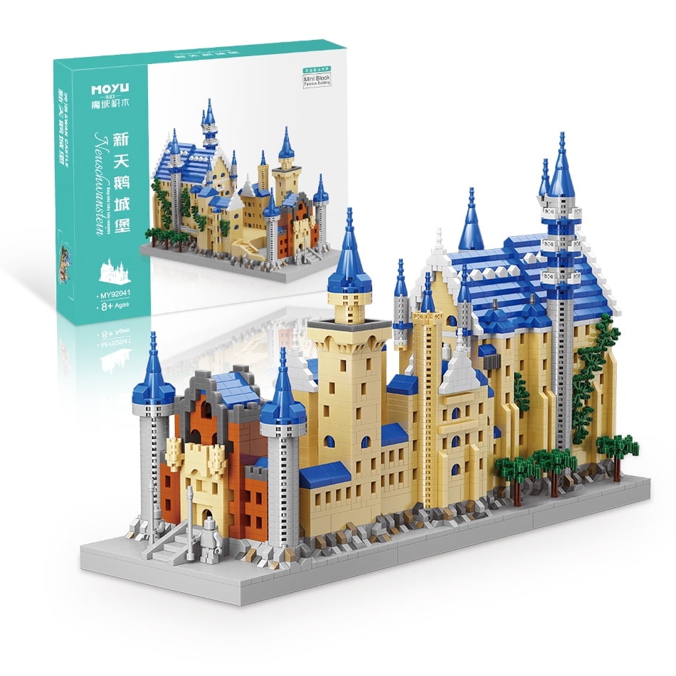 3948PCS Neuschwanstein Castle Diamond Building Blocks Building ...