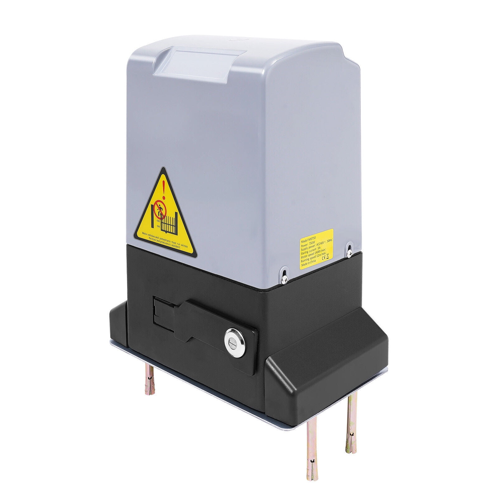 3968lbs Automatic Opening Sliding Gate Opener AC Electric Security Door ...