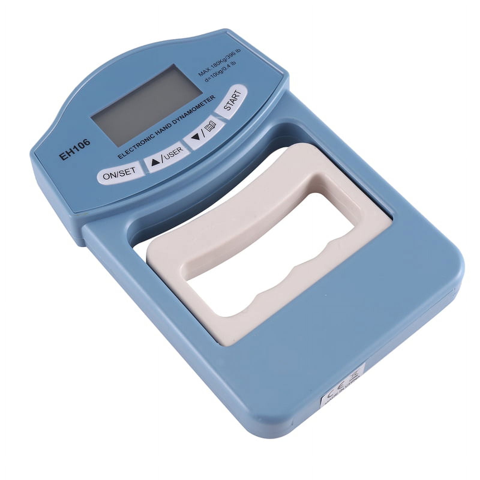 396Lbs/180 Kgs Digital Hand Dynamometer Grip Strength Measurement Meter ...