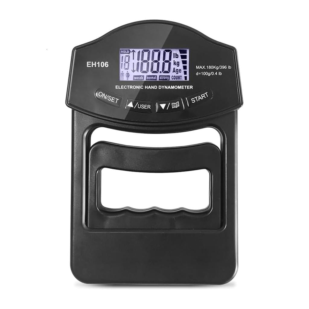 396lb/180kg Hand Dynamometer Hand Force Meter Hand Grip Strengthener ...