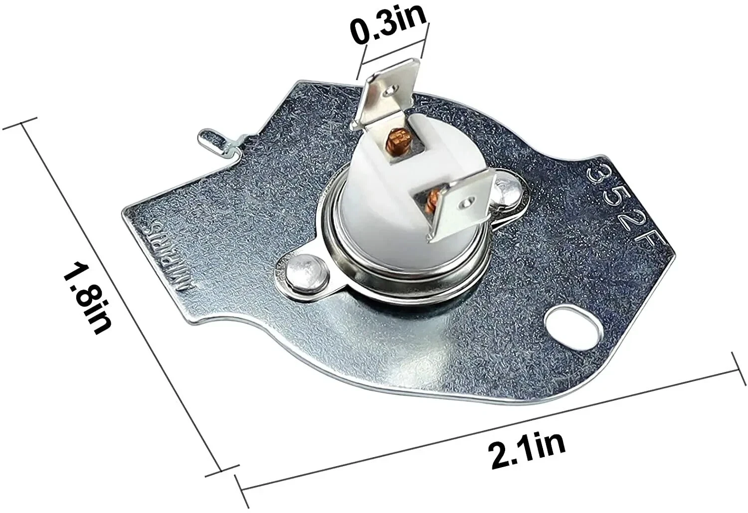 3977394 279769 3390291 Whirlpool Kenmore Dryer Thermal Cut-Off ...