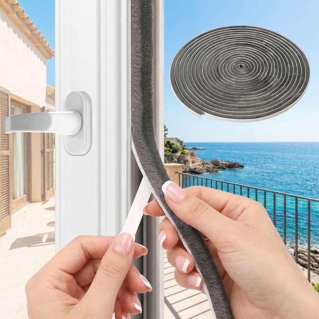 39FT Weather Stripping Door and Window Seal, Self-Adhesive ...
