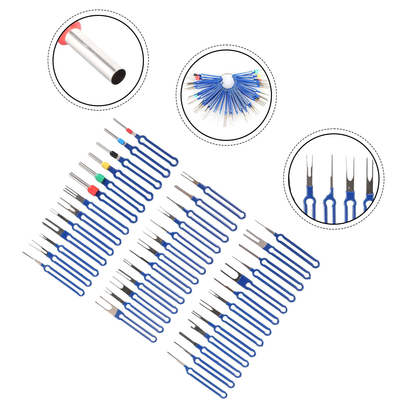 39Pc Terminal Removal Tool Kit Depinning Tool Electrical Connector Pin ...