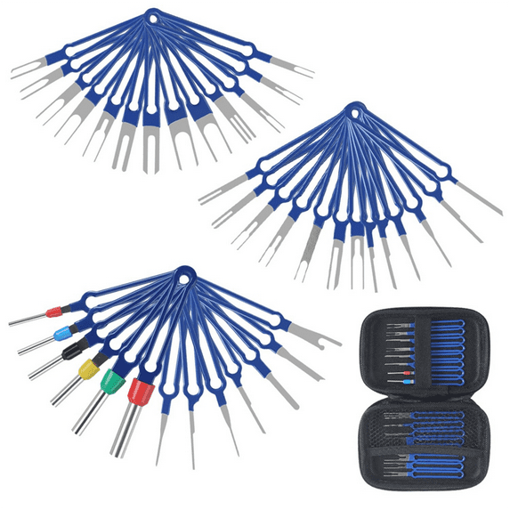 39Pcs Terminal Removal Tool Kit - Pin Extractor Tool Terminal Ejector Kit for Cars and Most ...