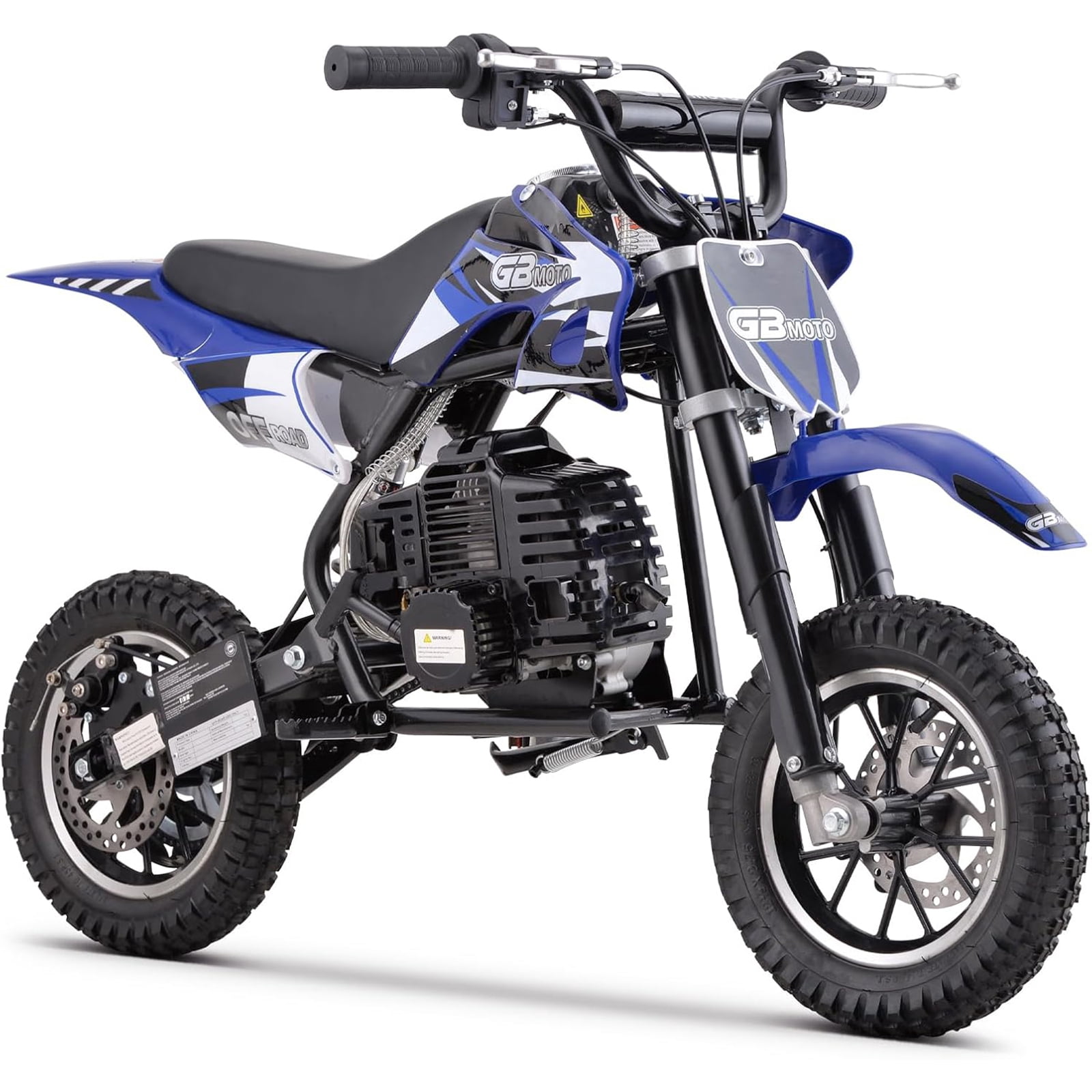 39cc 4-Stroke Off-Road Mini Bike Gas Powered, 20 MPH max Speed, 27 ...