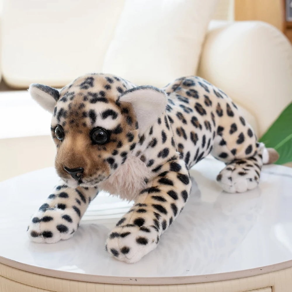 39cm-49cm Realistic Wild Animal Series Plush Toys Cute Fluffy Stuffed ...
