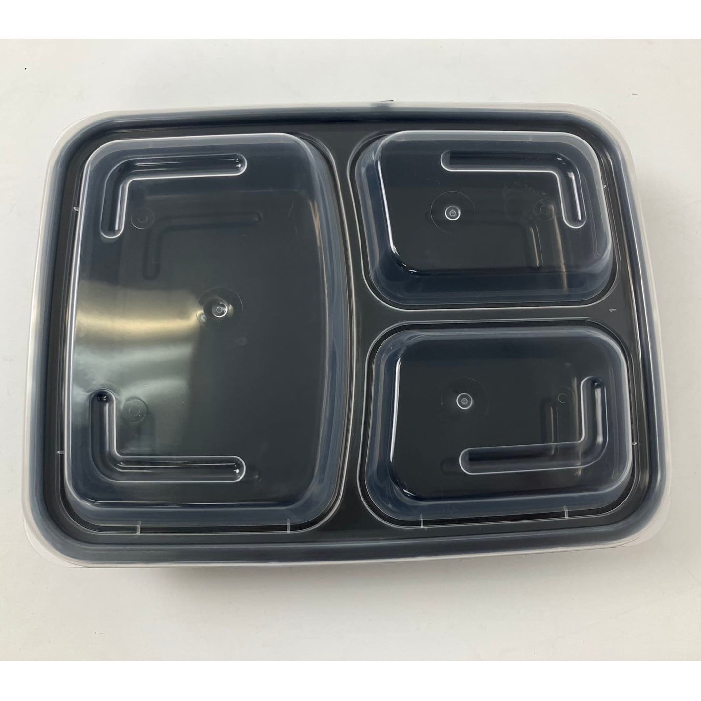 39oz 3 Compartments PP Food Storage Container (150 Count) - Walmart.com
