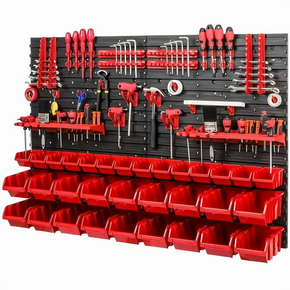 [39pcs Large Tool Organizer] 39pcs Large Multipurpose Garage Tool ...
