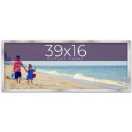 13x39 Puzzle Frame Kit with Glue Sheets | Black Mid Century Picture ...