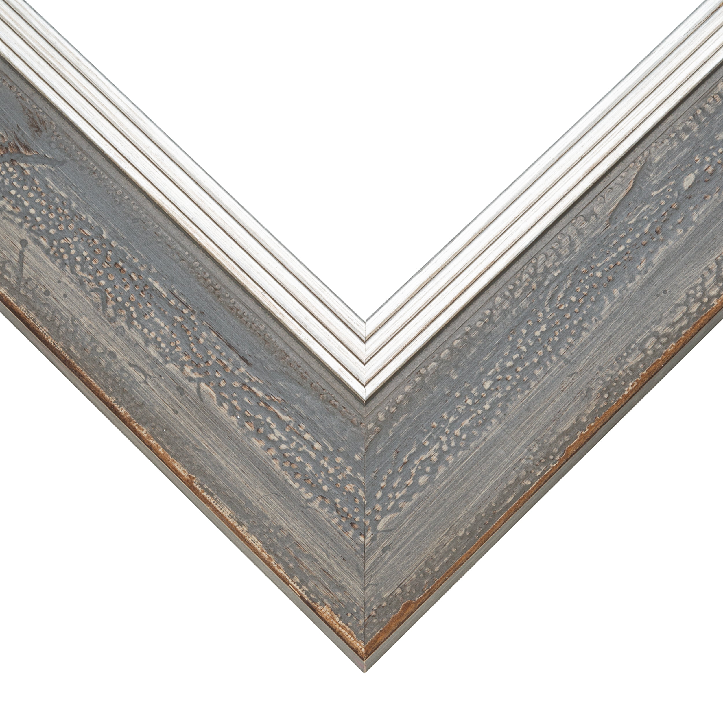 39x22 Frame Grey Real Wood Picture Frame Width 2.75 inches | Interior ...