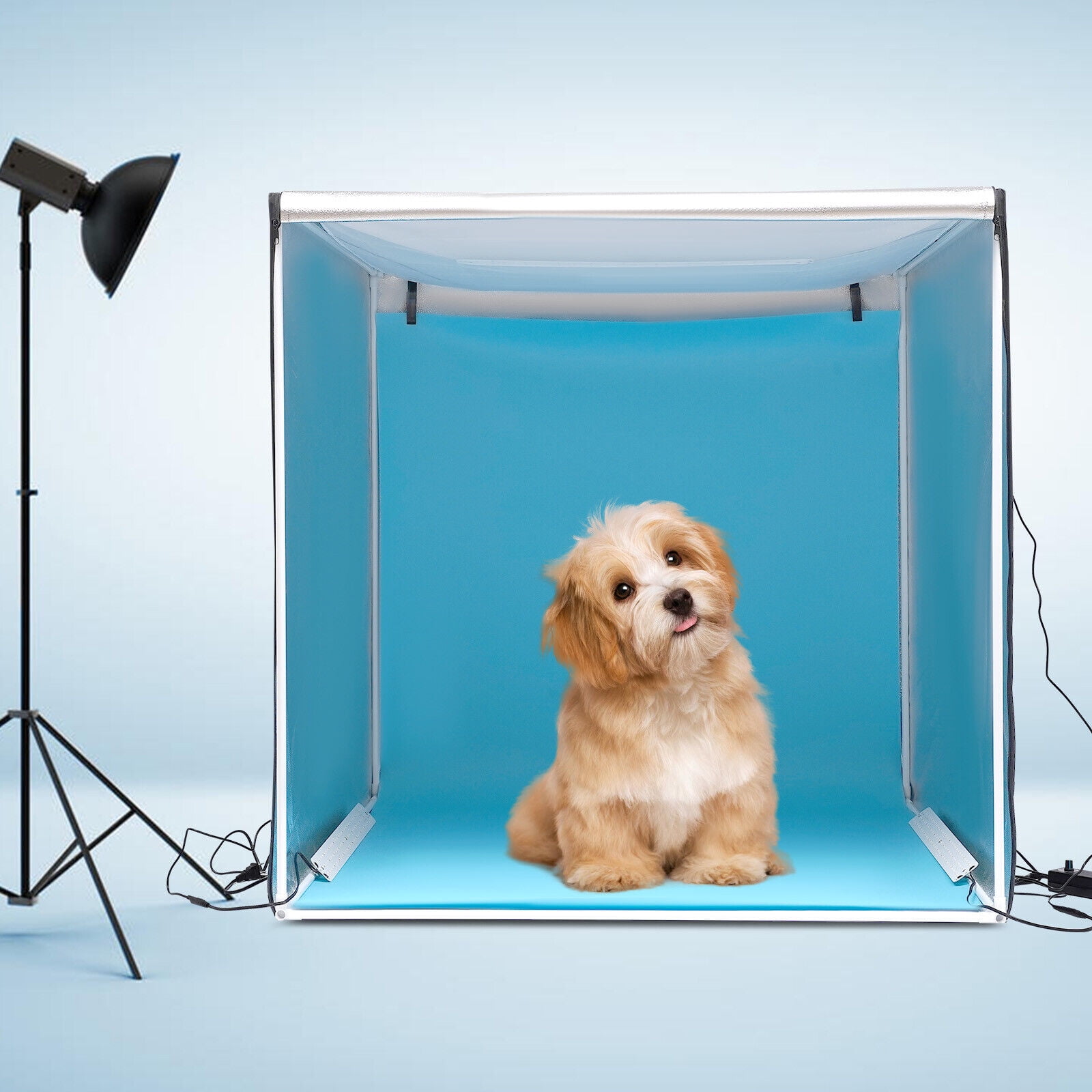 39x39" Large Portable LED Photo Light Box Tent Cube Studio Photography ...