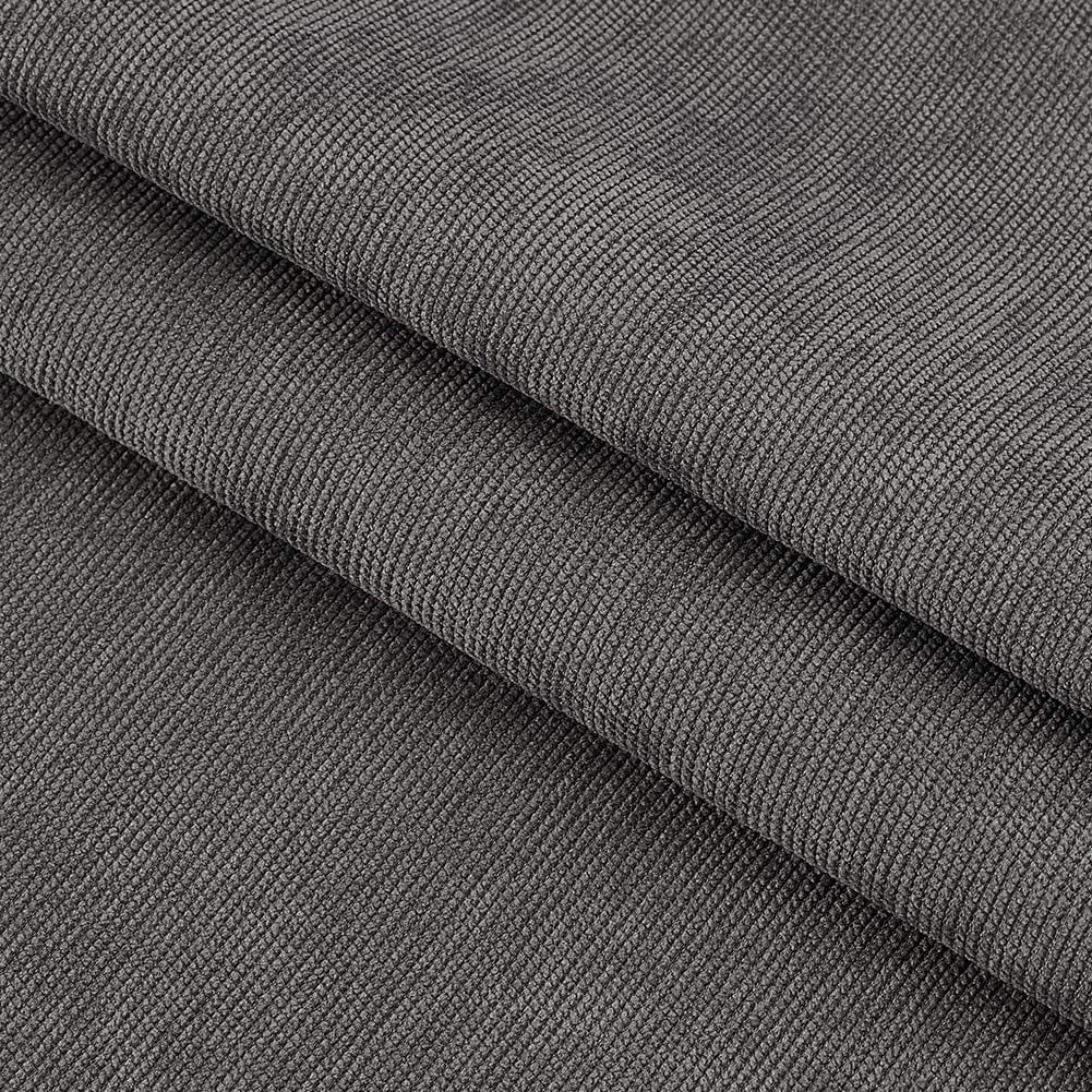 39x59 Inch Gray Corduroy Fabric Soft Corduroy Fabric Sewing Crafts ...