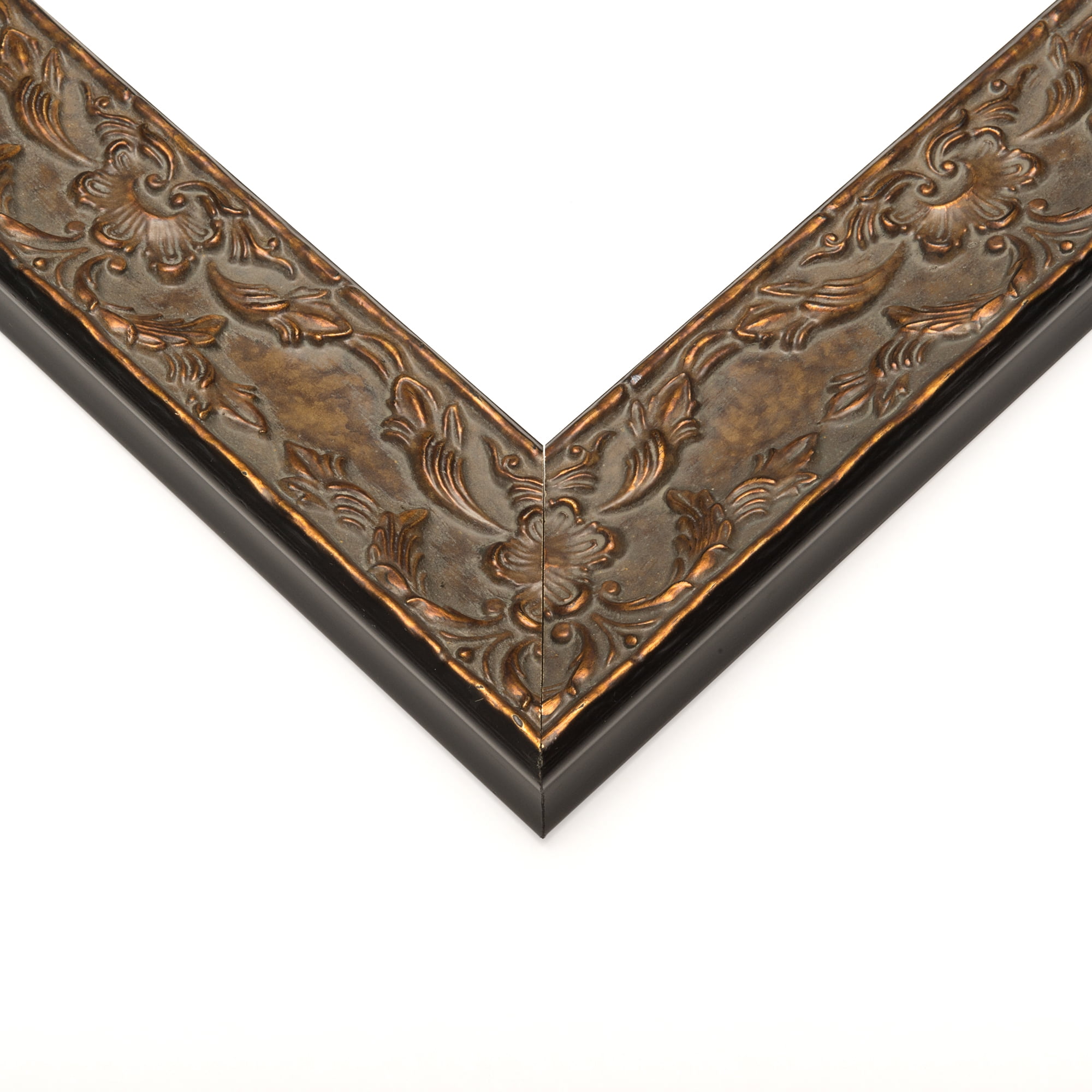 39x7 Frame Brown Solid Wood Picture Frame Width 1.75 Inches | Interior ...