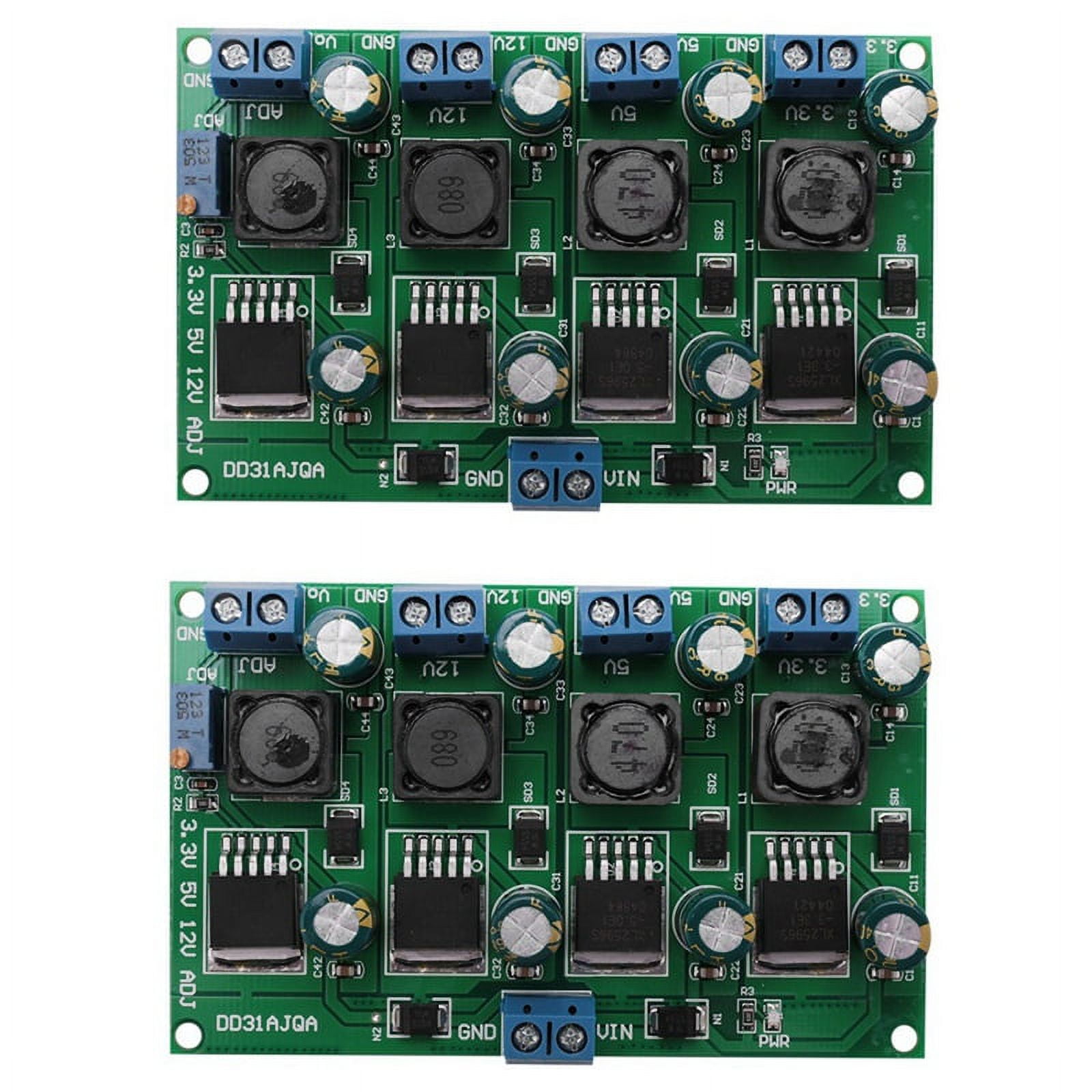 3A 4 Channels Multiple Switching Power Supply Module 3.3V 5V 12V ...