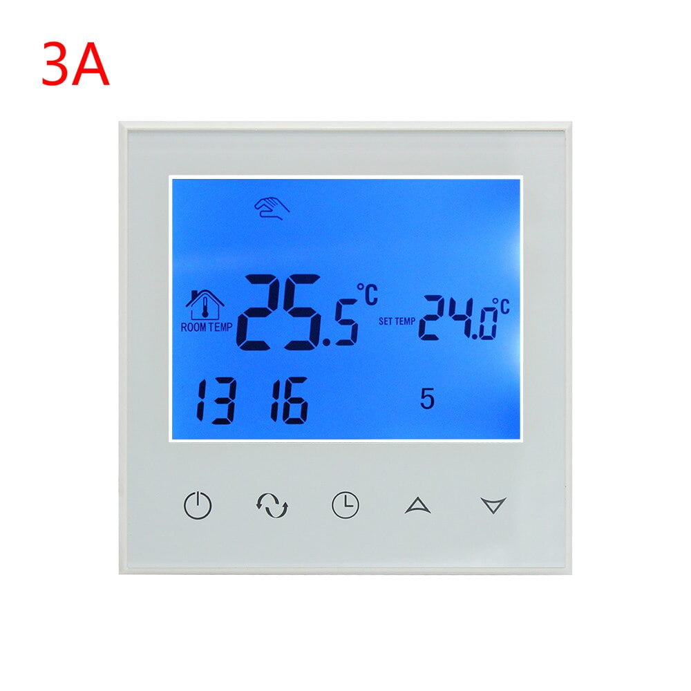 3A Electric Heating Water heating thermostat Room Touch Screen ...