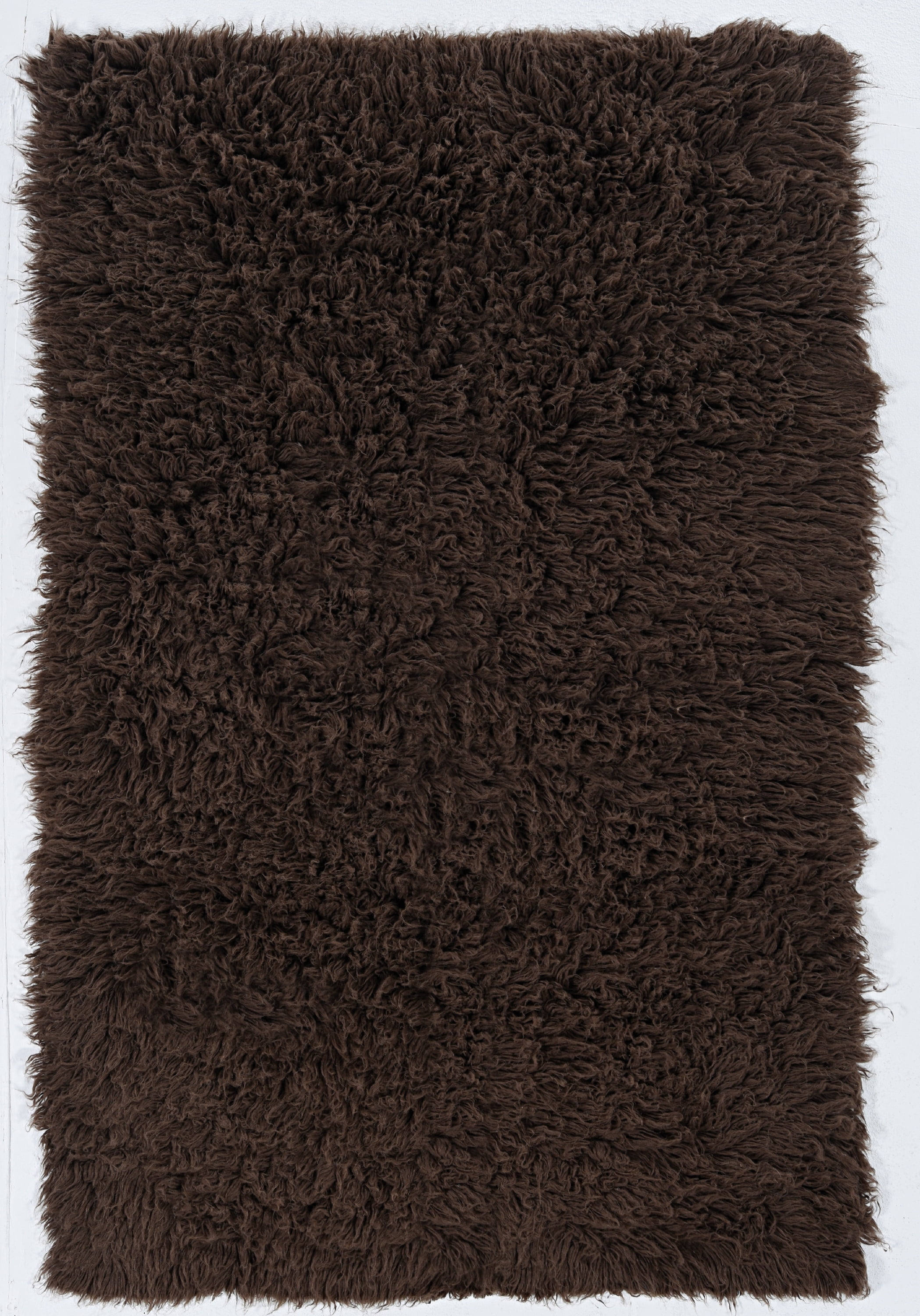 3A Flokati Rug 2000Gr Cocoa 9x12 Hand Woven Zealand Wool Authentic ...