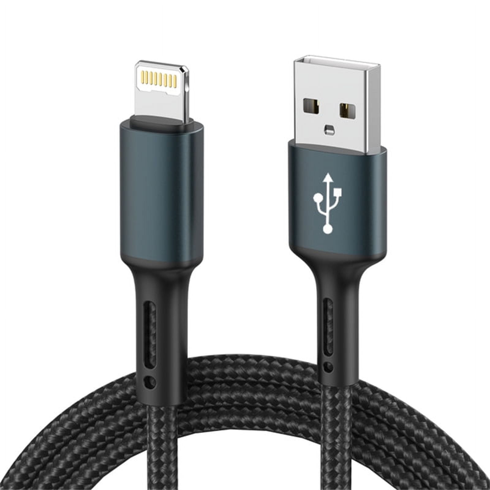 3A USB Cable For iPhone 14 13 12 11 Pro Max X XR 6s 7 8 Plus 2m 3m Lead ...