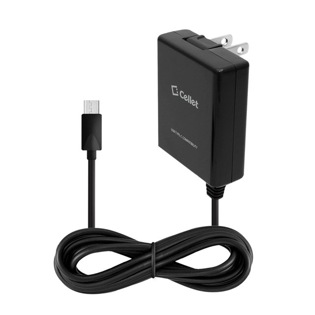 3Amp / 15Watt Type-C Wall Charger – Black - Walmart.com