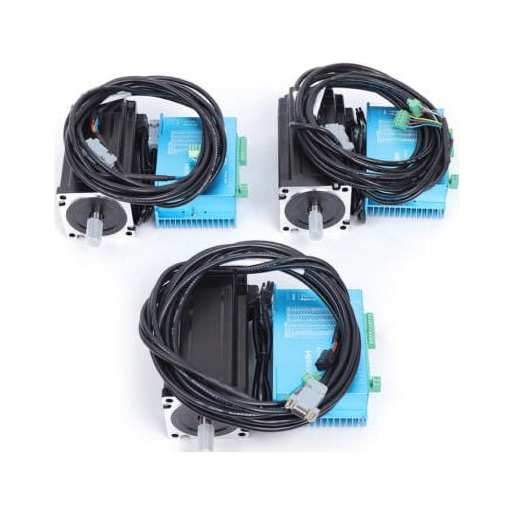 3Axis Closed Loop Stepper Motor 12NM NEMA34 Hybrid Servo Driver 3m ...
