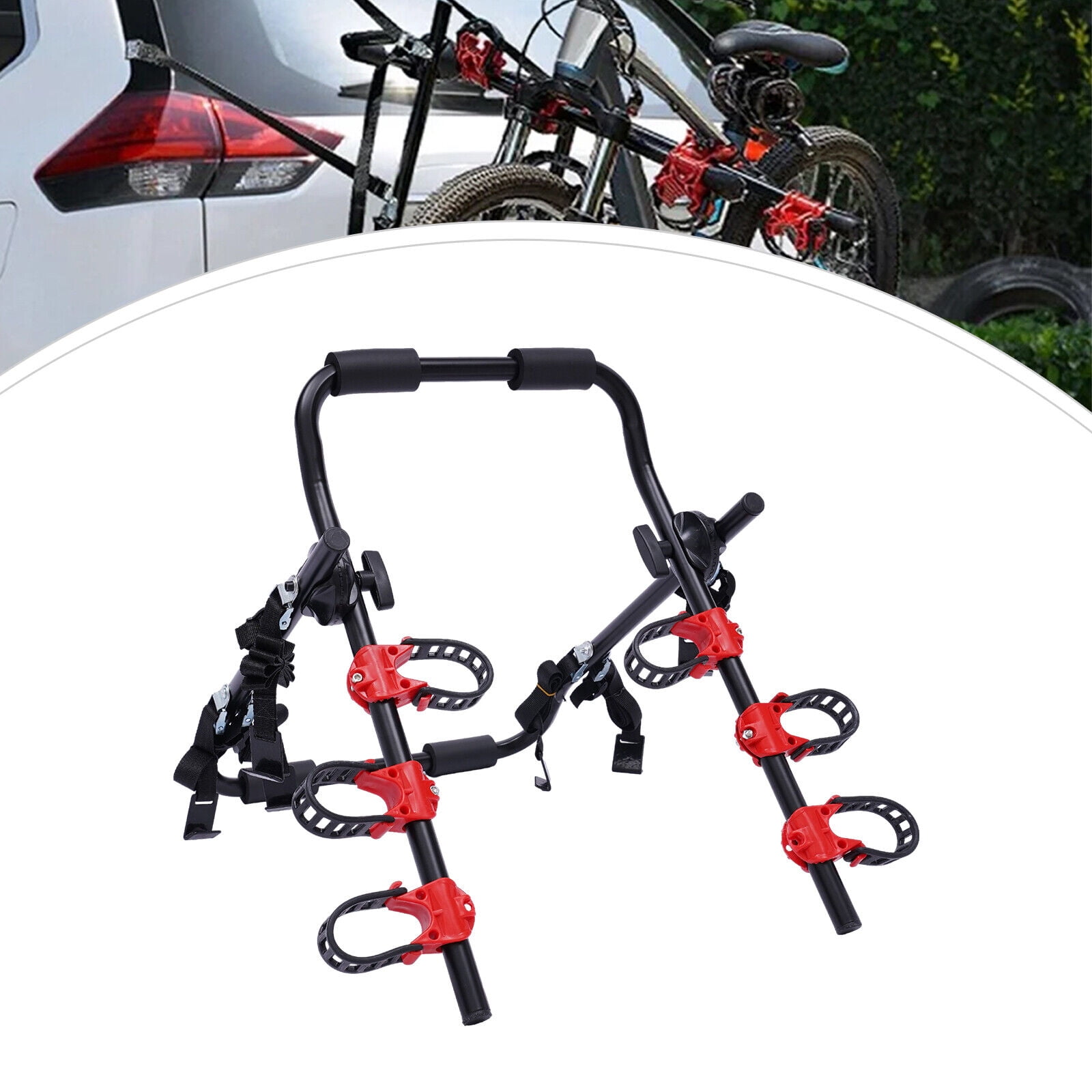 3Bike Mount Rack Bicycle Carrier Hatchback Partially SUV Car Rack ...