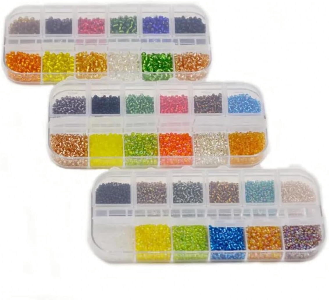 3Box (3 Size) Fly Tying Holographic Nymph Head Bead Dia.3mm/2mm/1.5mm ...