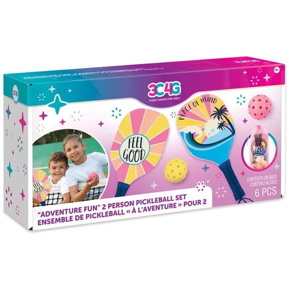 3C4G: Adventure Fun: 2 Person Pickleball Set - Play Pickleball Anywhere ...