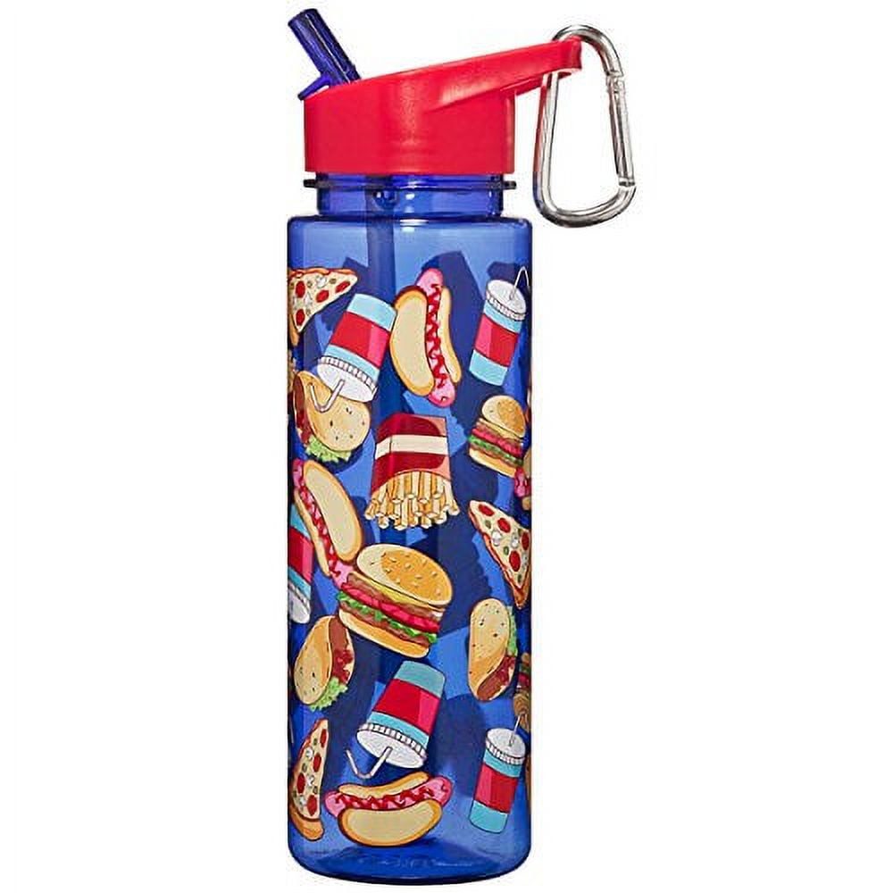 3c4g foodie tritan water bottle, burgers and fries - Walmart.com