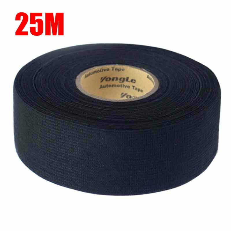 3CM*25M Wire Harness Tape Adhesive Wiring Loom Cloth Fabric Tape Cable ...