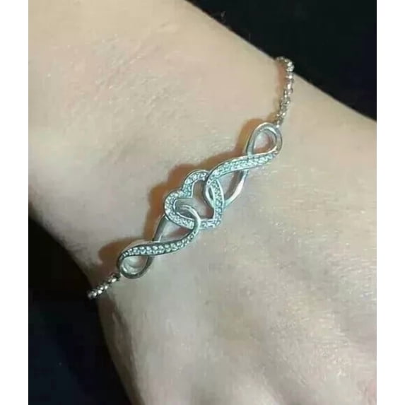 3Ct Round Cut Lab-Created Diamond Women's Beauty Bracelet 14K White ...