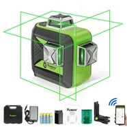4D 16 Lines Self-leveling Laser Level, 200Ft Green Beam Tiling Floor ...