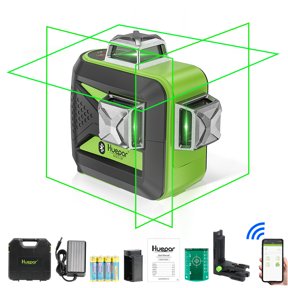 4D 16 Lines Self-leveling Laser Level, 200Ft Green Beam Tiling Floor ...