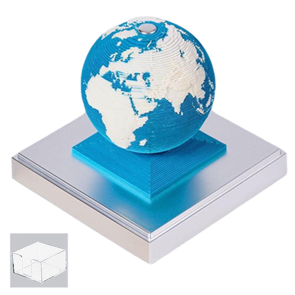 3D 2025 Earth Calendar Paper Carving Model Tearable Memo Pad Desktop ...