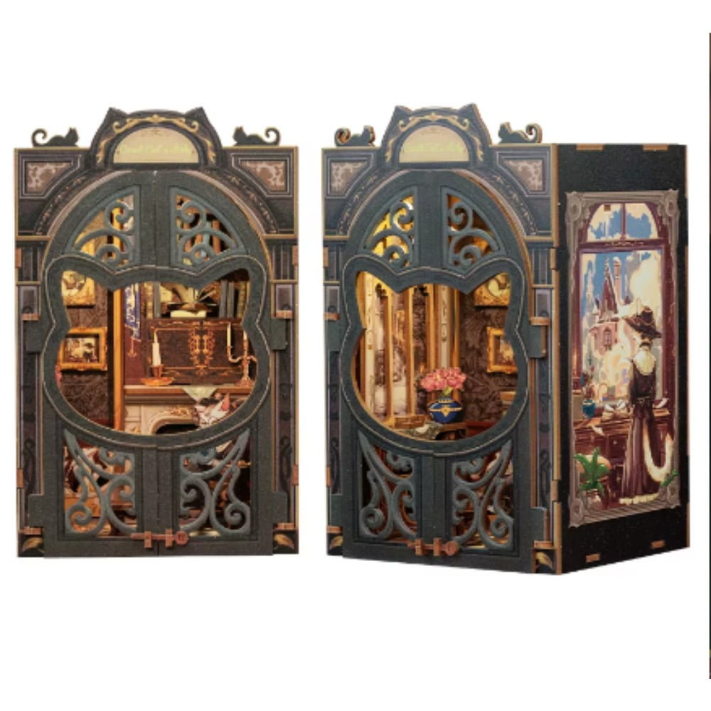 3D 3D puzzle, DIY mini home adult activity set, mini puzzle book ...